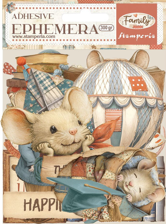 Stamperia Family Ephemera