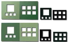 Open Windows Scrapbook Matting System