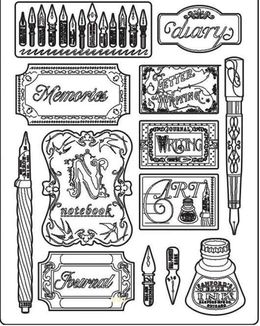 Stamperia Calligraphy