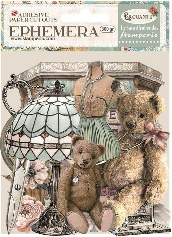 Stamperia Create Happiness Welcome Home Ephemera -VILLAGE DFLCT12