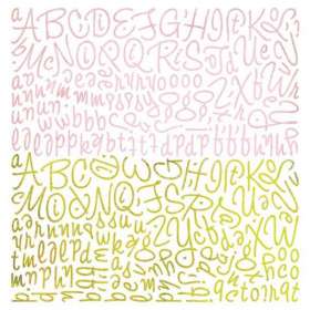 Basic Grey Alphabets