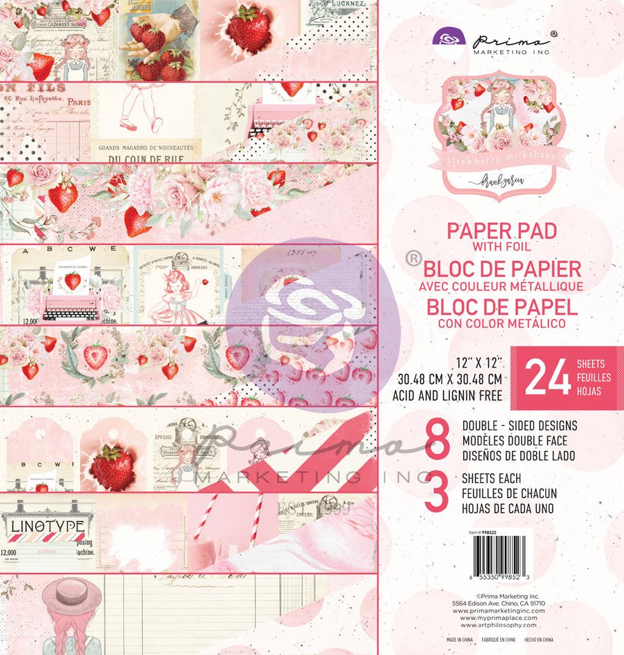 Prima Strawberry Milkshake Collection